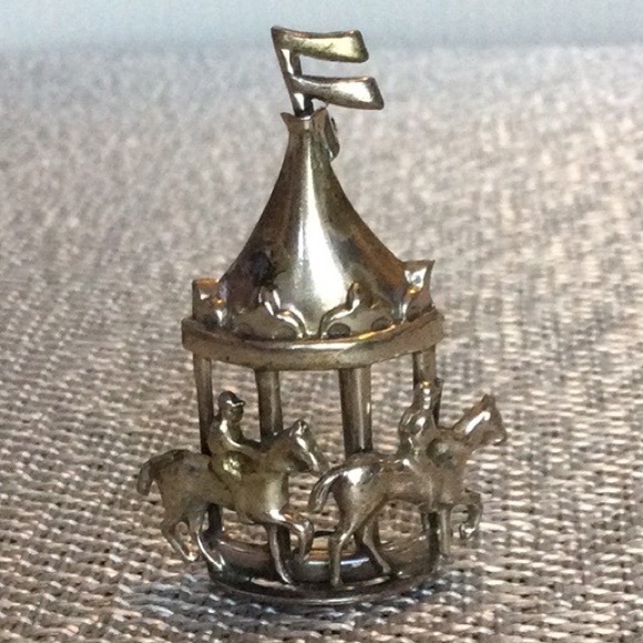 Jewelry | Vintage Lang Carousel Horse Brooch | Poshmark